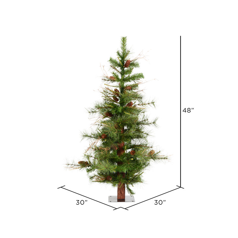 The Holiday Aisle® Ashland Fir Tree Ashland Fir Artificial Christmas ...