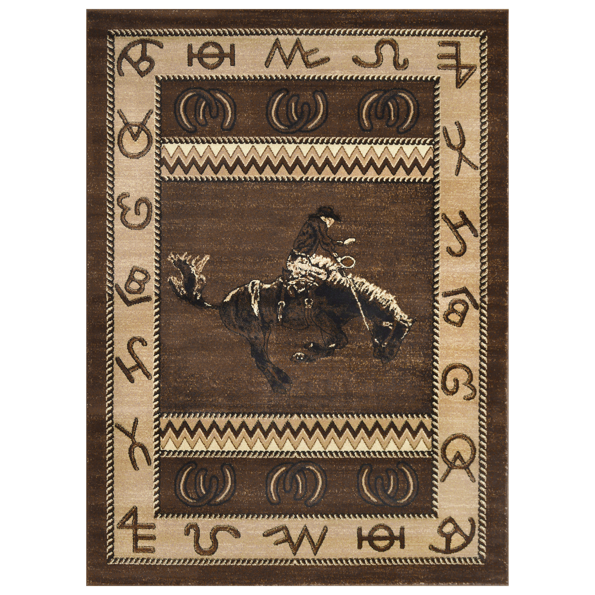 Millwood Pines Sammy Polypropylene Berber Rug - Wayfair Canada