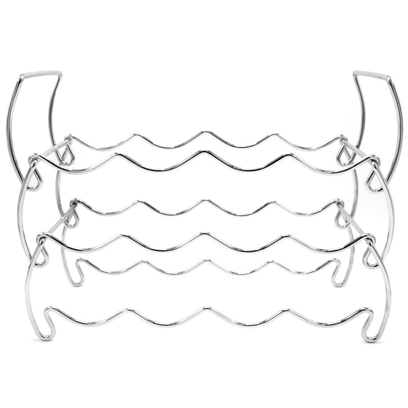 Sorbus Metal Detachable 14 Bottle Tabletop Wine Rack & Reviews ...