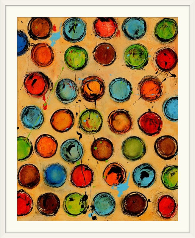 Wrought Studio Colour matrix by Erin Ashley Graphic Art on Canvas ...