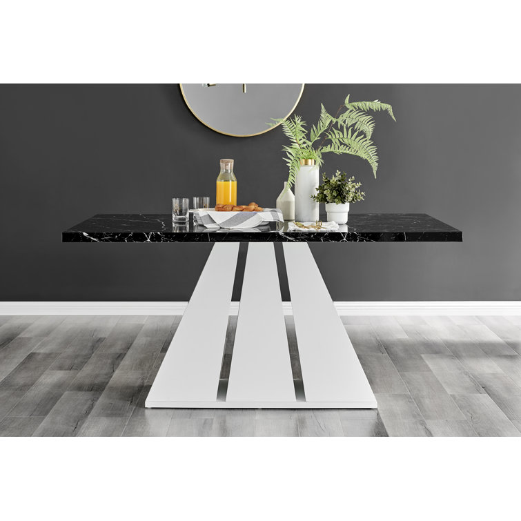 Canora Grey Tierra 160Cm Pedestal Dining Table & Reviews | Wayfair.co.uk