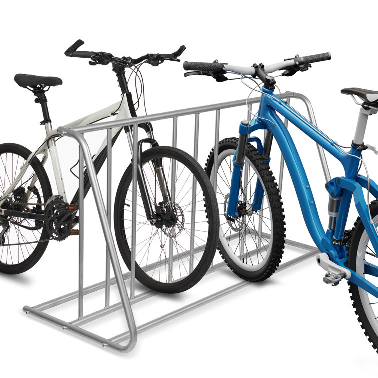 Latitude Run® Metal Floor Bike Rack Storage | Wayfair