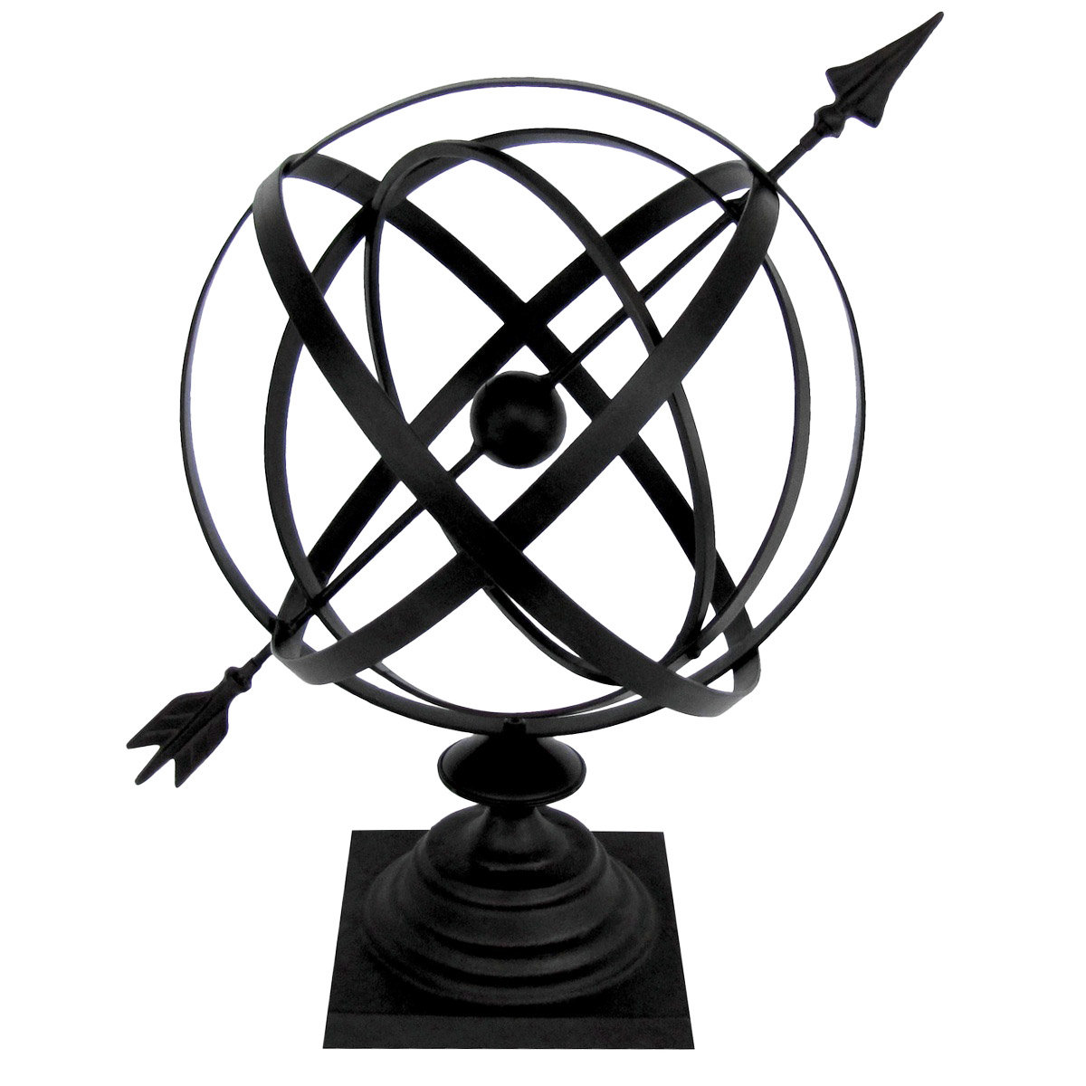 Breakwater Bay Ballentine Sundial Cast Iron Armillary Arrow Sphere ...