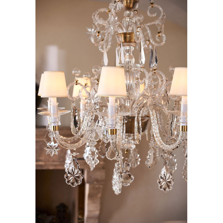 Visual Comfort Alexandra 8 - Light Glass Chandelier by Ralph Lauren ...