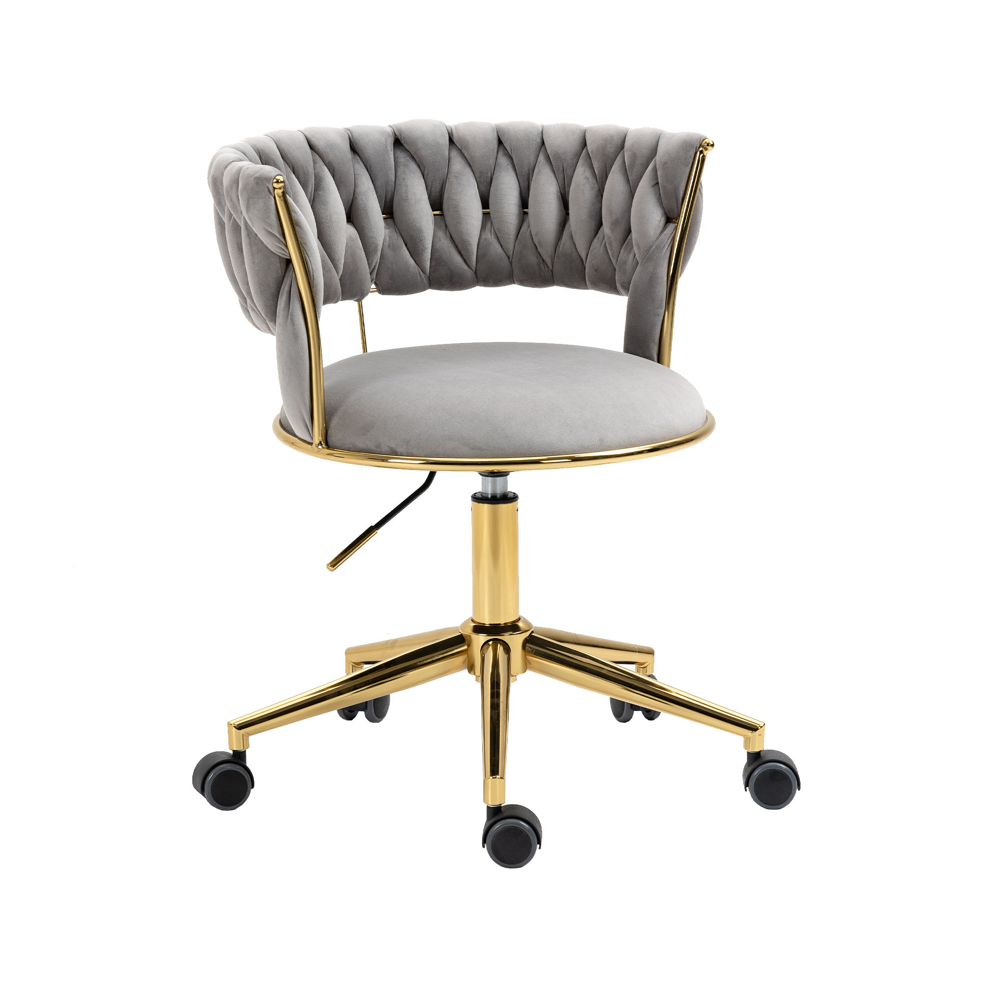 Mercer41 Tarance Velvet Task Chair | Wayfair