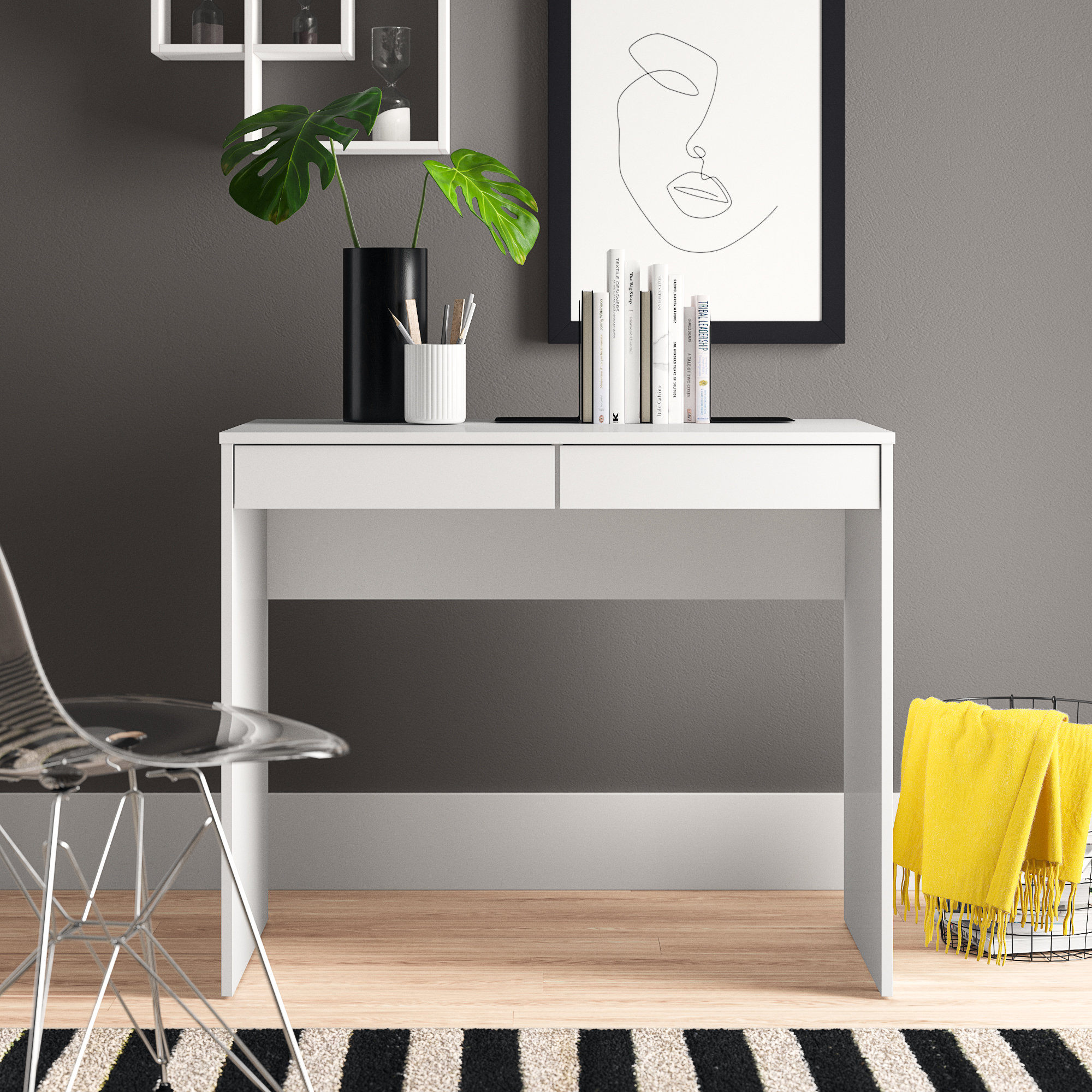 Zipcode Design™ Adalyn Study 35.44" Writing Desk & Reviews - Wayfair Canada