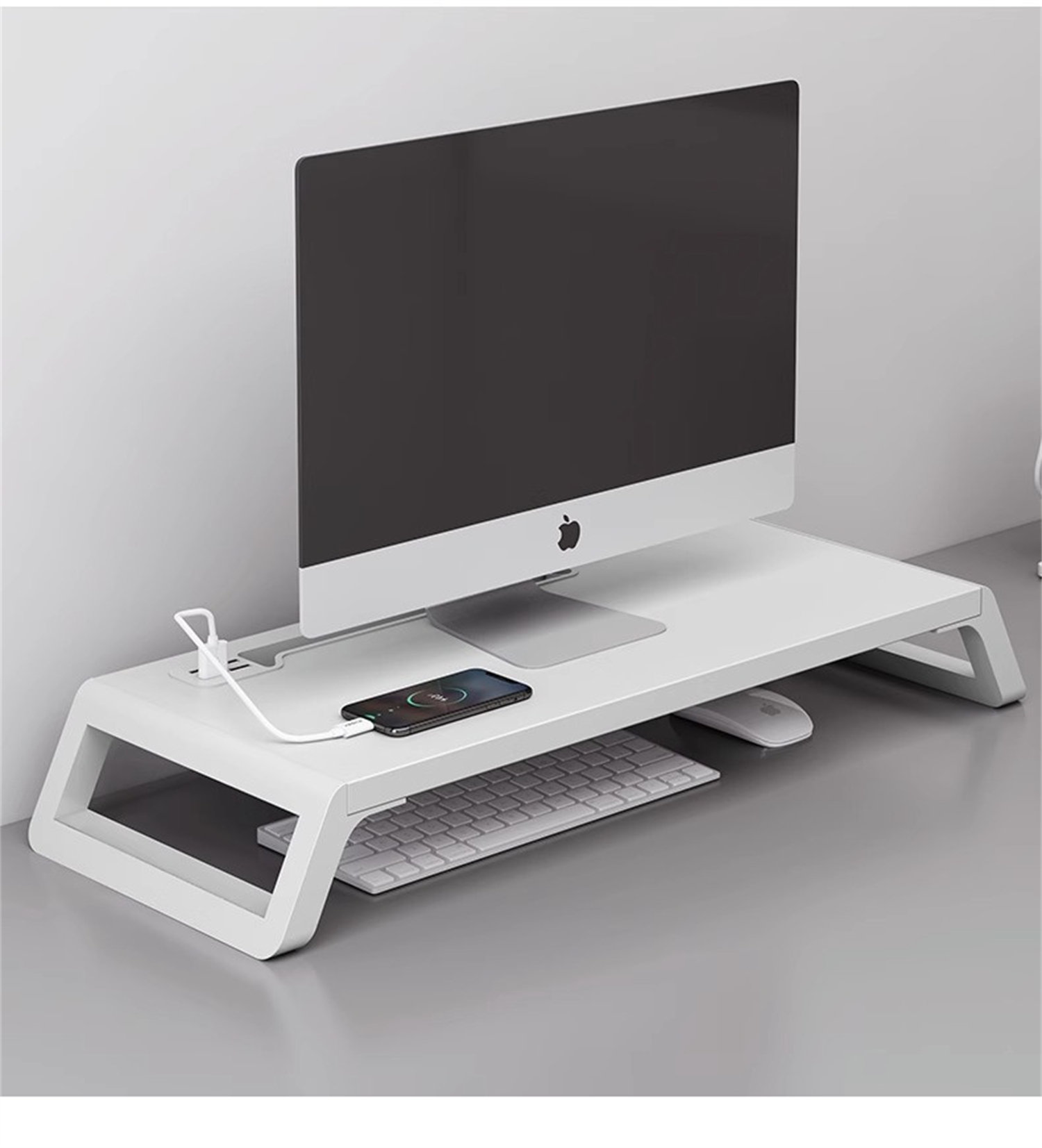 Red Barrel Studio Multi-Functional Desktop Computer Monitor Riser ...