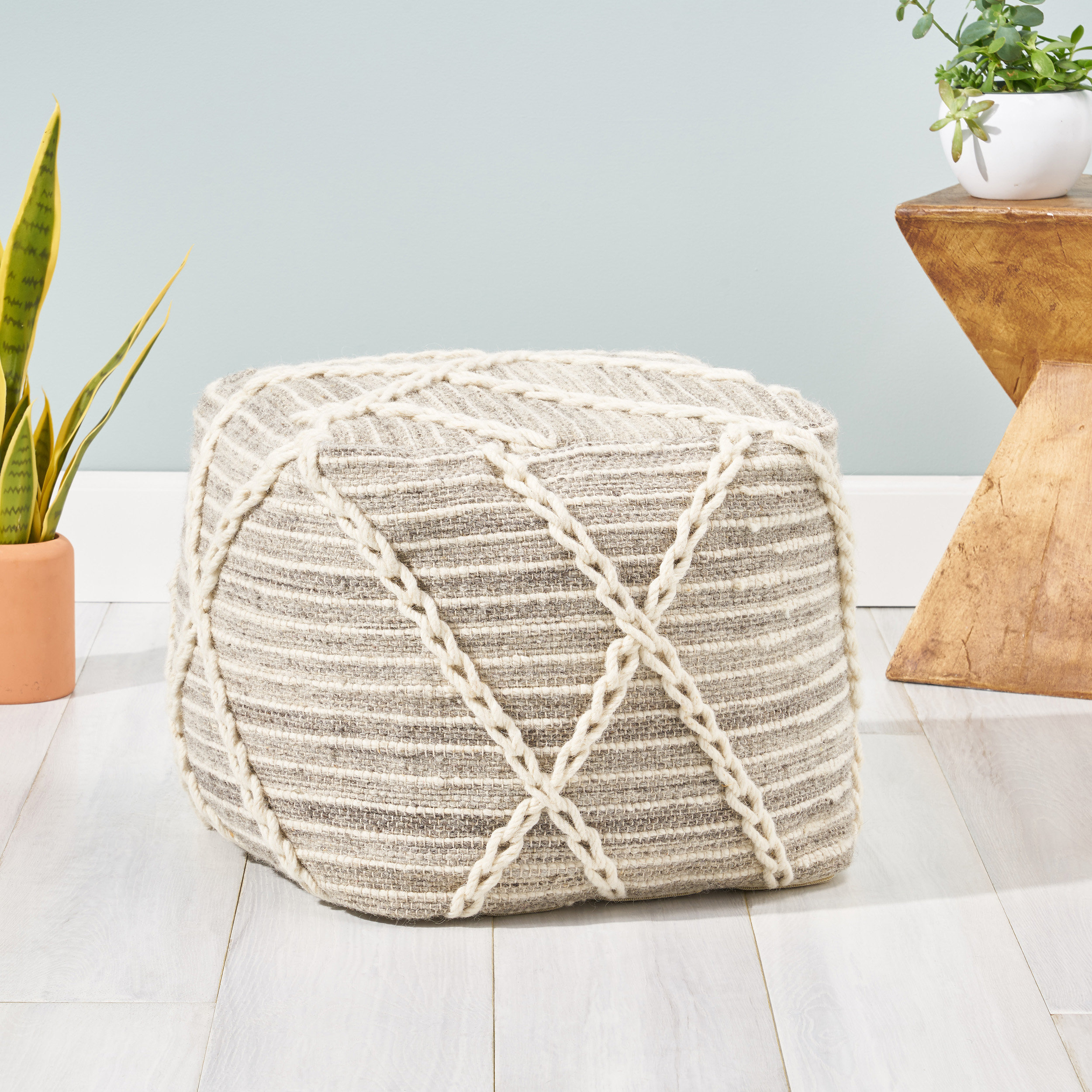 Dakota Fields Michaud Pouf & Reviews | Wayfair