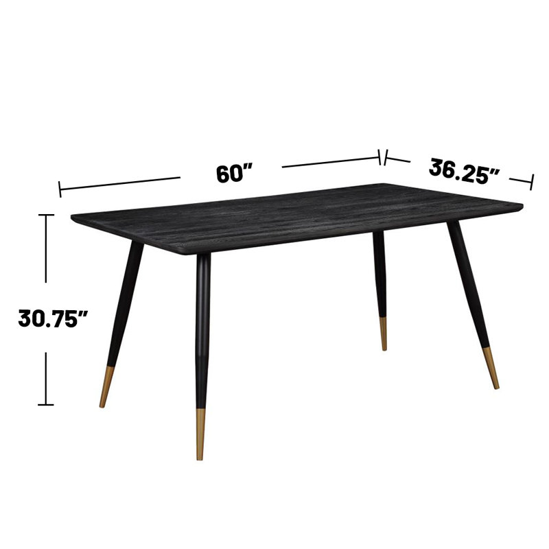 George Oliver Jiada 60.5" Dining Table | Wayfair