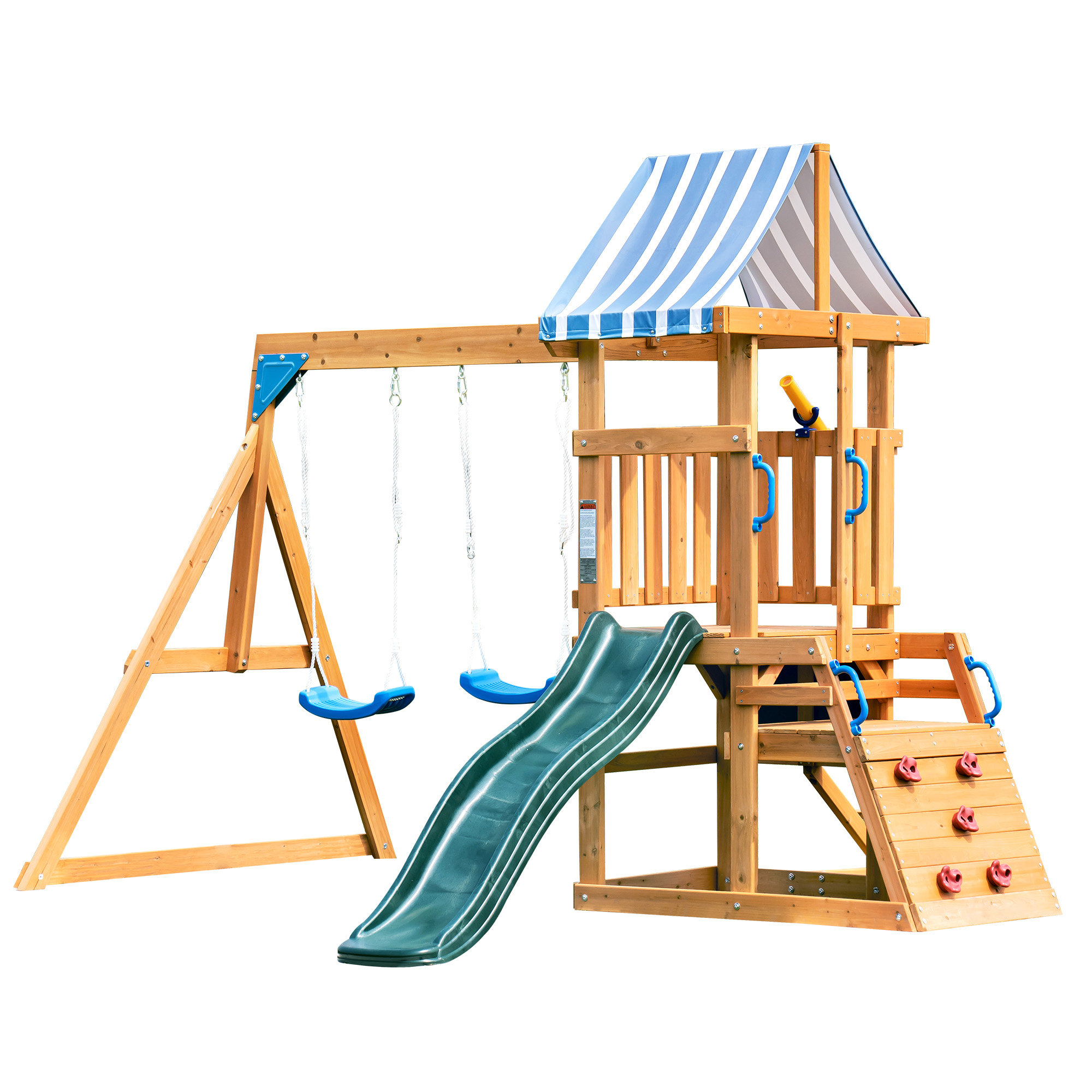 ROBUD Swing Set with 2 Swing(s) | Wayfair