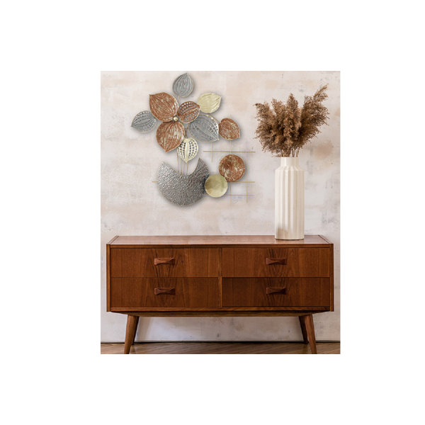 Canora Grey Glam Plants & Flowers Wall Decor on Metal | Wayfair.co.uk