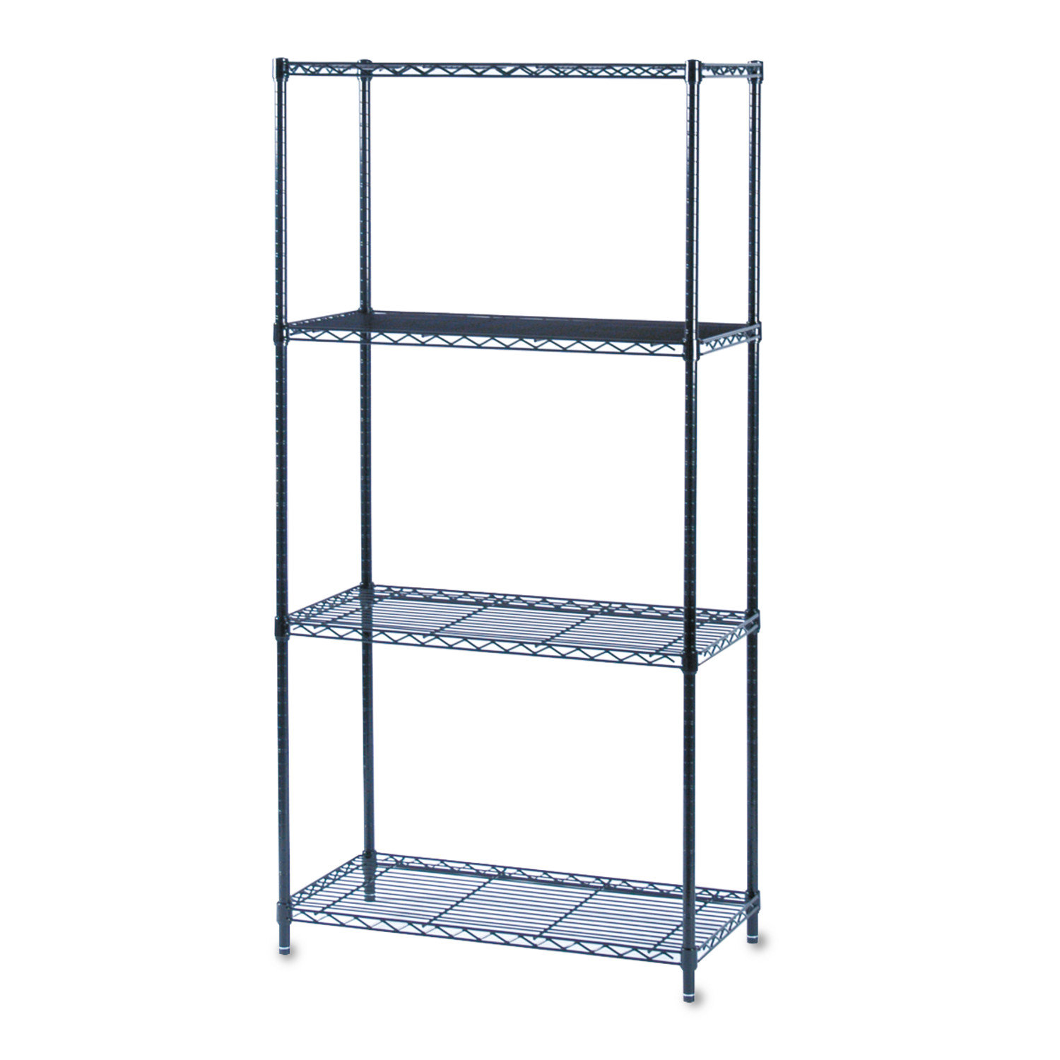 Safco Products Company Commercial 4 Shelf Shelving Unit Starter ...