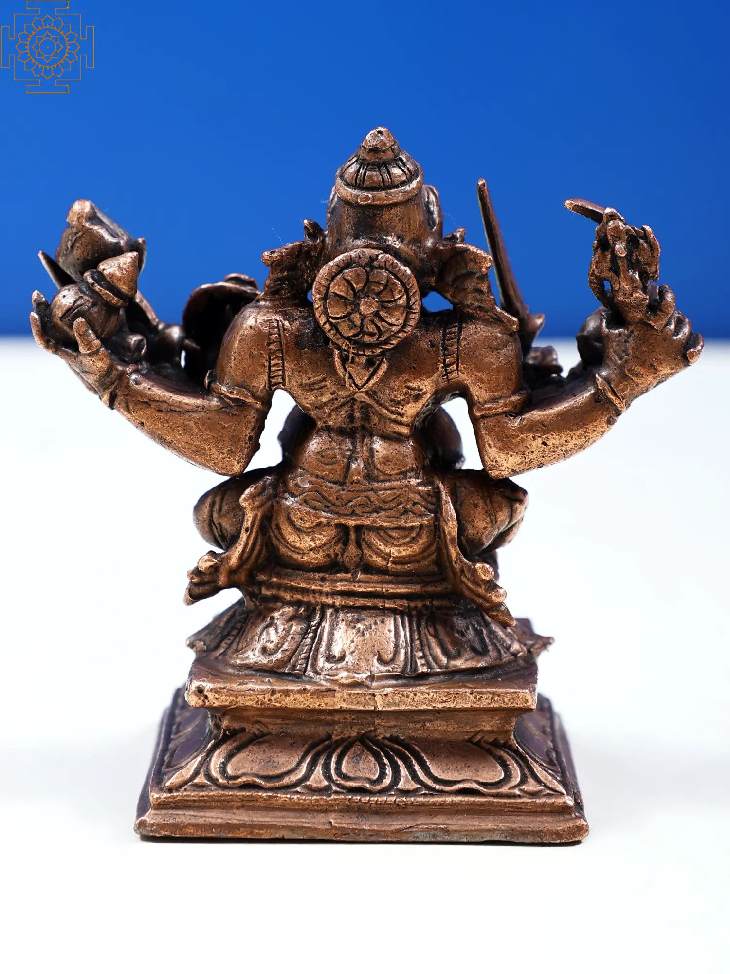 Exotic India Figurine Ganesha petite main à huit mains - Wayfair Canada