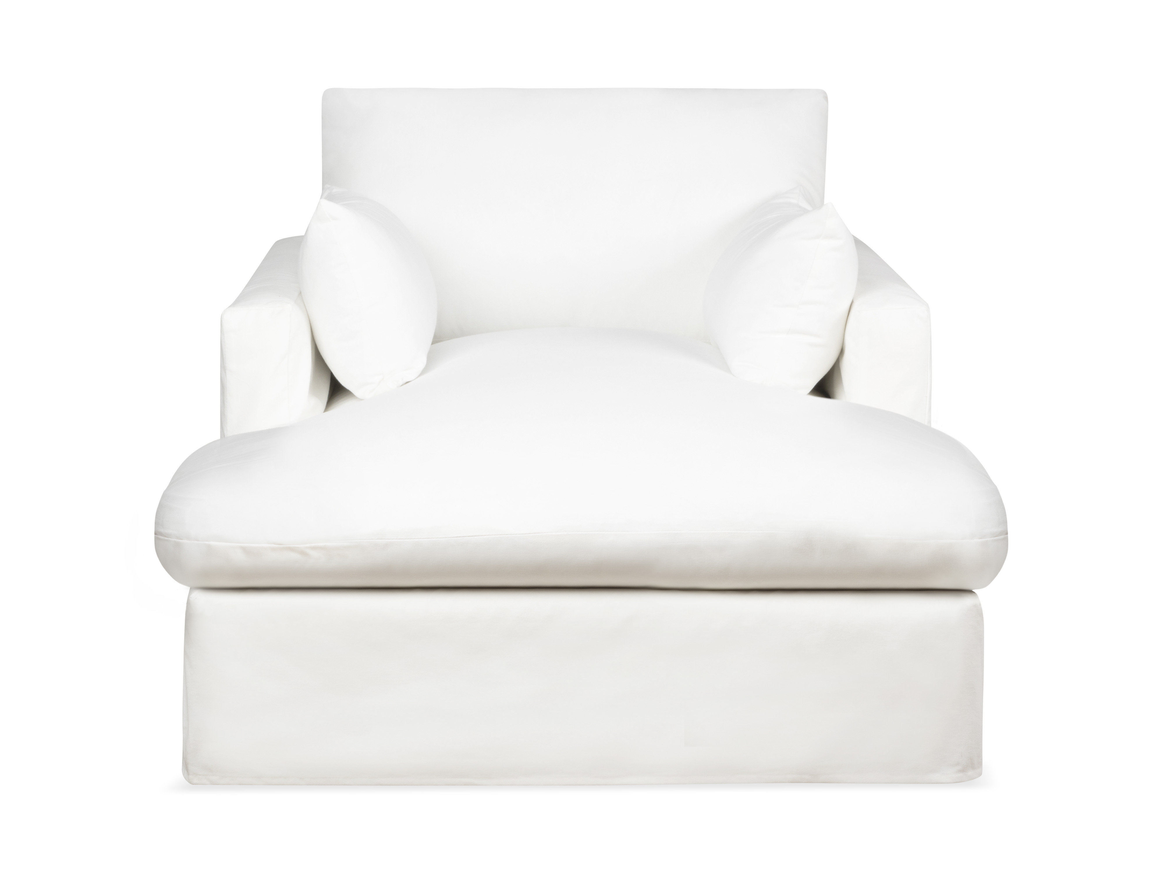 Birch Lane™ Luna Slipcovered Chaise & Reviews | Wayfair