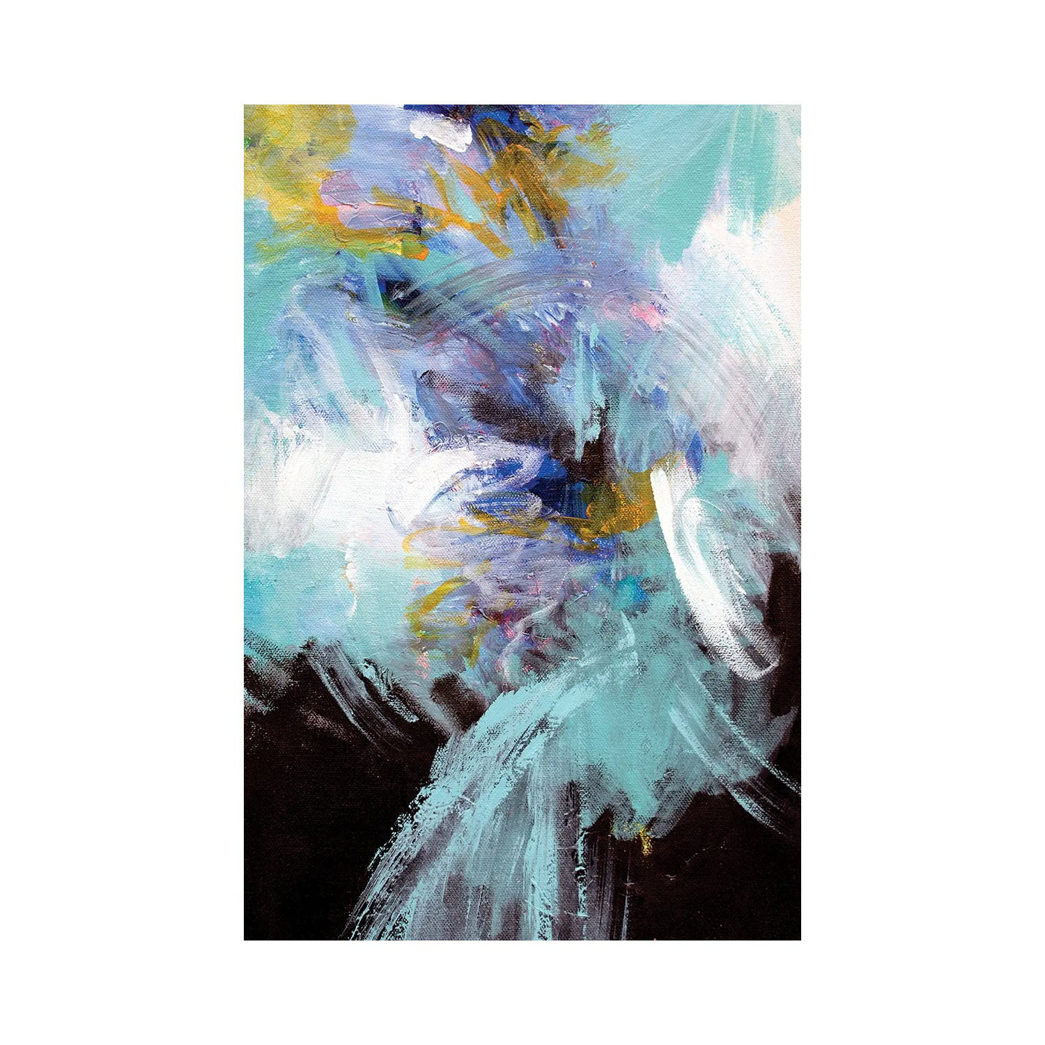 East Urban Home Breeze by Misako Chida - Wrapped Canvas Painting | Wayfair