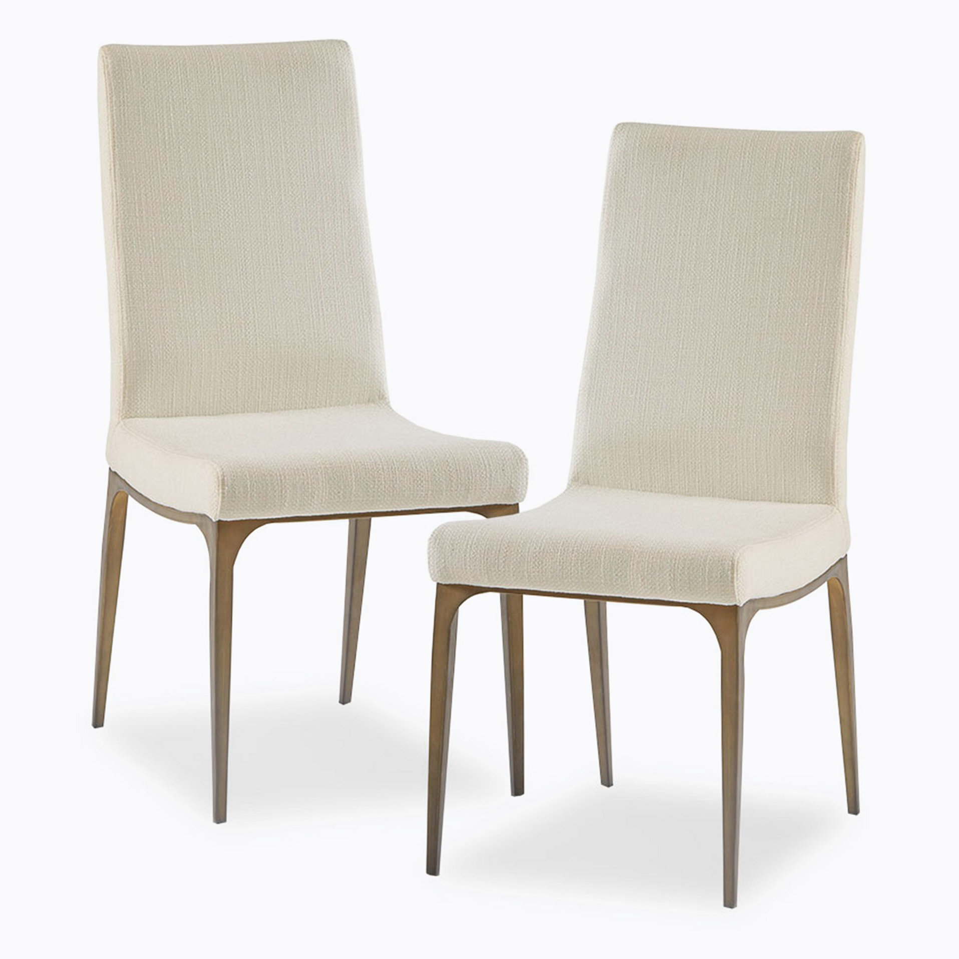 Everly Quinn Ishman Upholstered Metal Parsons Chair | Wayfair