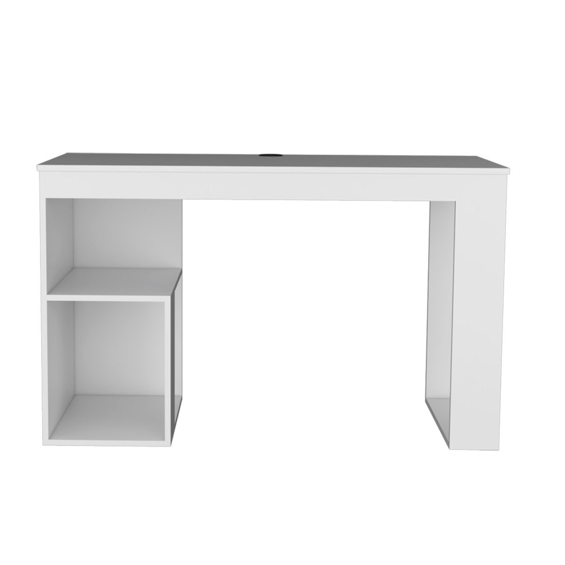 HomeRoots 47" White Wood Computer Desk | Wayfair