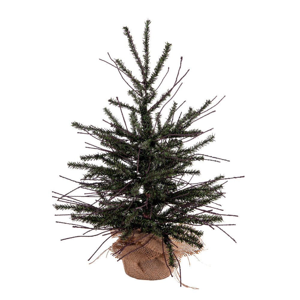 Vickerman 18" Vienna Twig Artificial Christmas Tree, Unlit | Wayfair