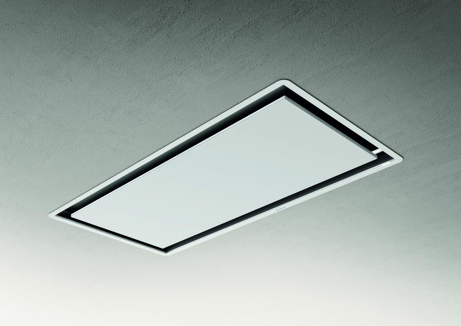 Elica 40" 600 Cubic Feet Per Minute Convertible Ceiling Range Hood with ...