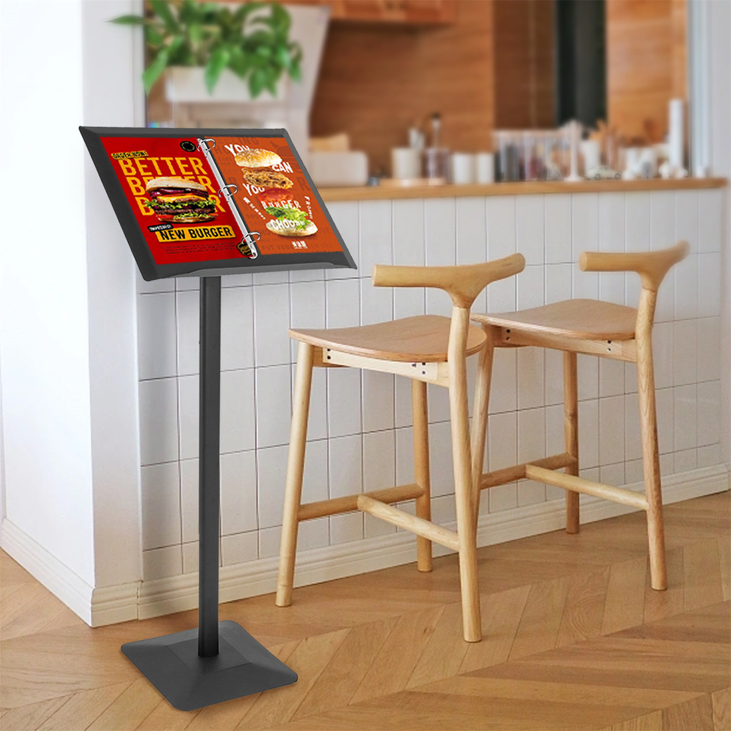 YINXIER Menu Stand Floor | Wayfair