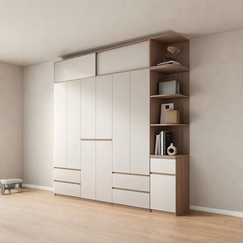 marlao Modern Simple Fashion Wardrobe | Wayfair