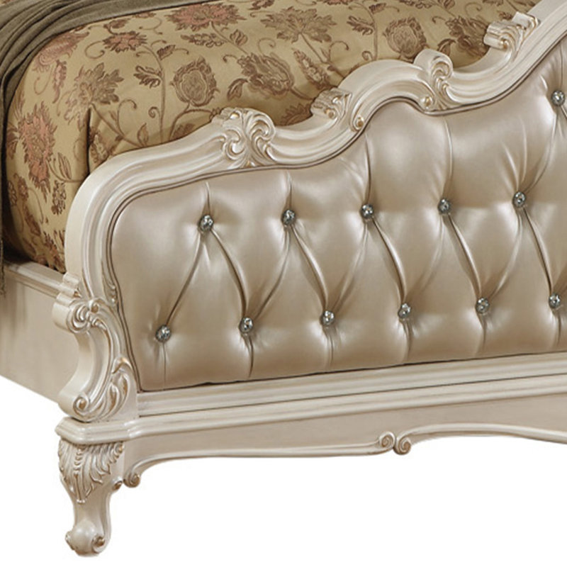 Rosdorf Park Kamarrion Tufted Low Profile Standard Bed | Wayfair