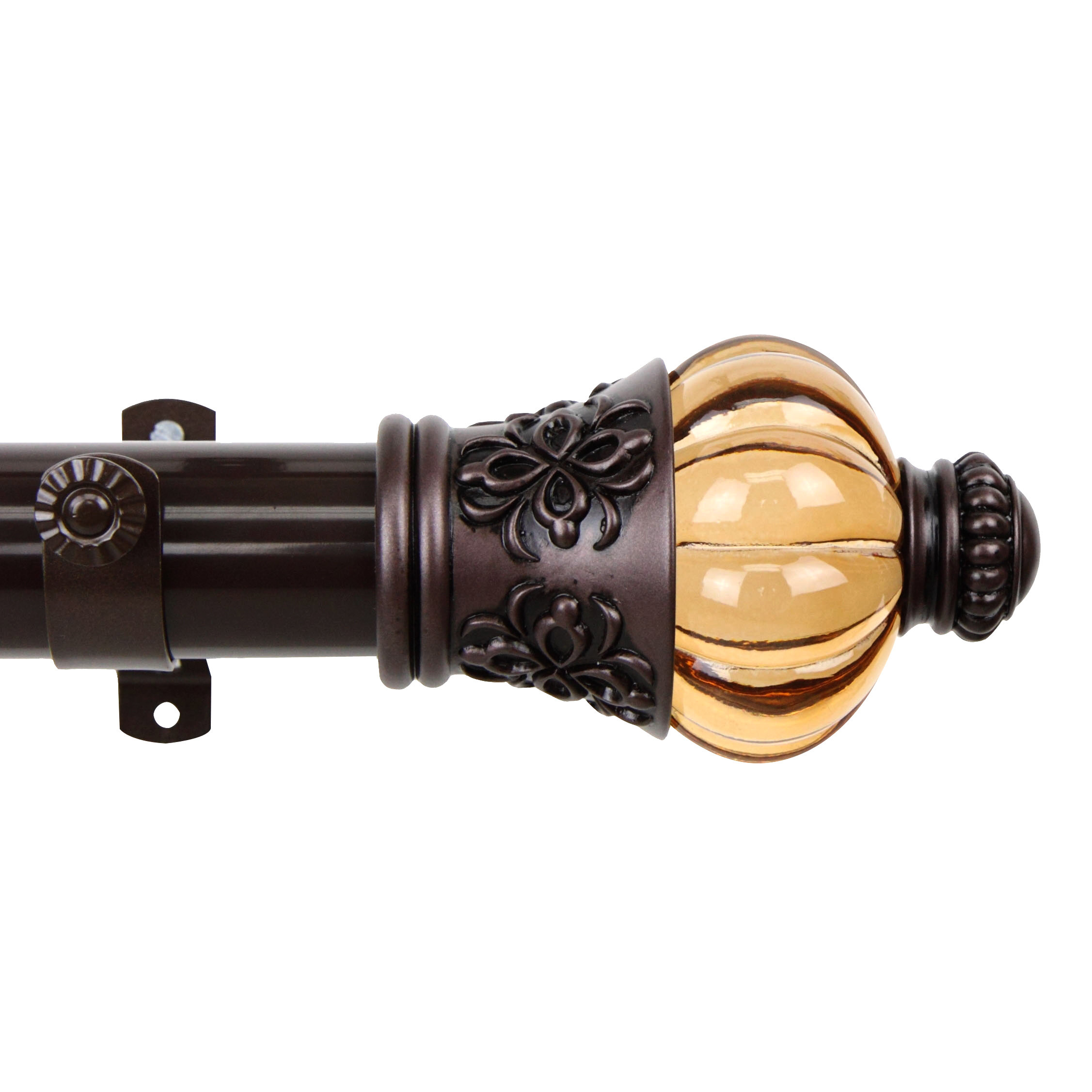Astoria Grand Shute Adjustable Single Curtain Rod & Reviews | Wayfair