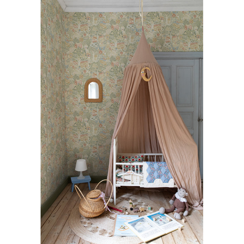 Ophelia & Co. Rumill Bygga Bo Scaninavian Villiage Flowers 10.05m x ...