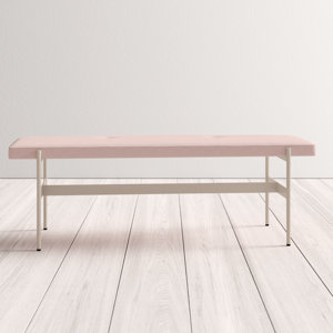Blu Dot Daybench Genuine Leather Upholstered Bench & Reviews | Wayfair