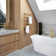 Wetstyle Cloud 62" x 29.875" Freestanding Soaking Solid Surface Bathtub ...