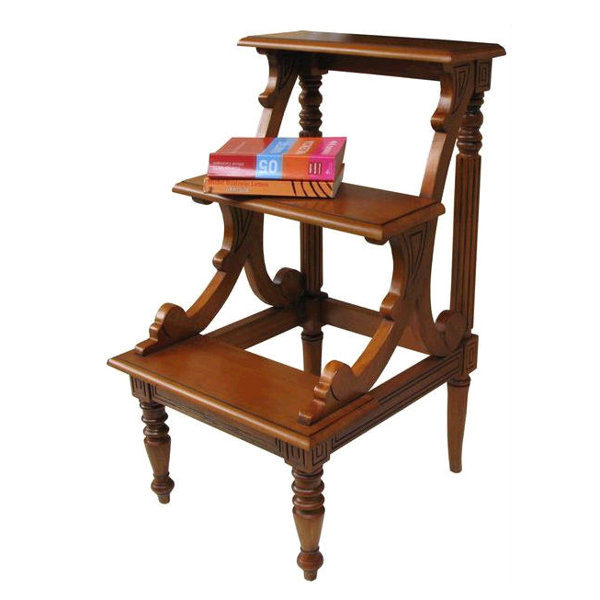 Astoria Grand 3-Step Wood Step Stool | Wayfair.co.uk