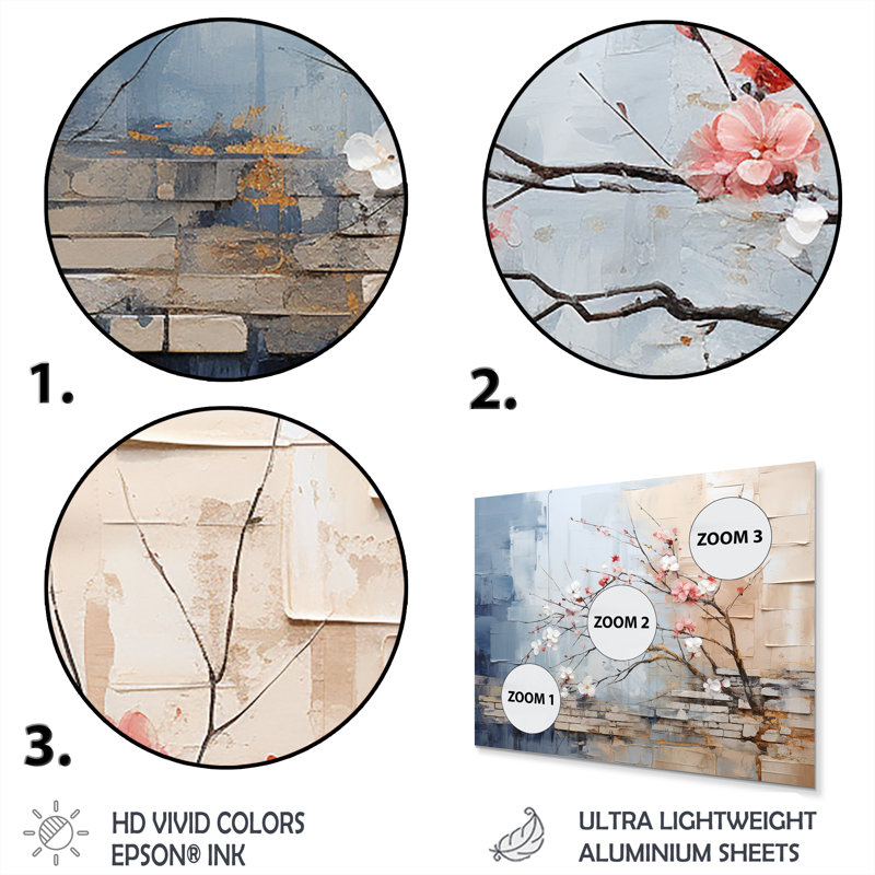 Wrought Studio™ Yoga Serene Zen Pastel I - Abstract Metal Wall Decor ...