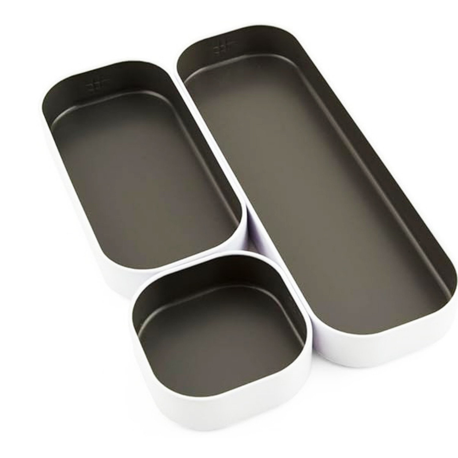 Latitude Run® 3 Piece Shallow Metal Organizer Tray Set - Wayfair Canada