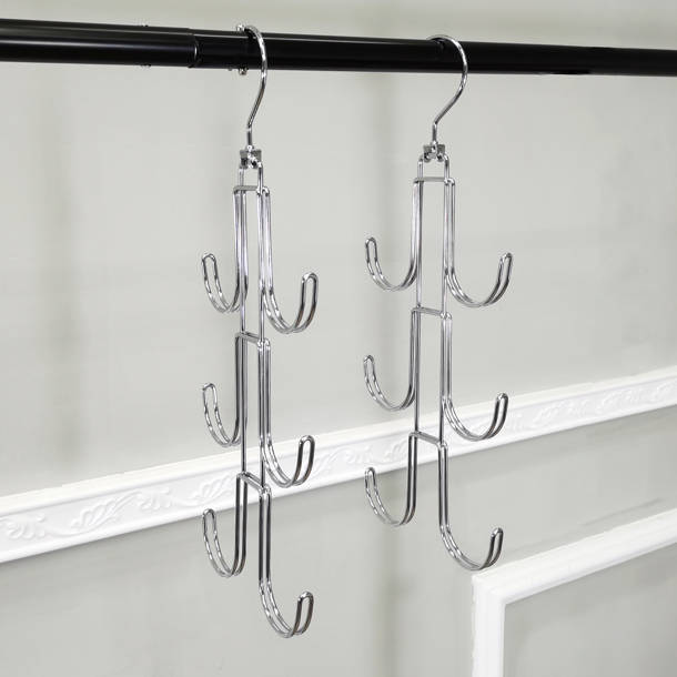 Rebrilliant Doulbe Side Hanging U Hooks, Dual Wire Heavy Duty Silver ...
