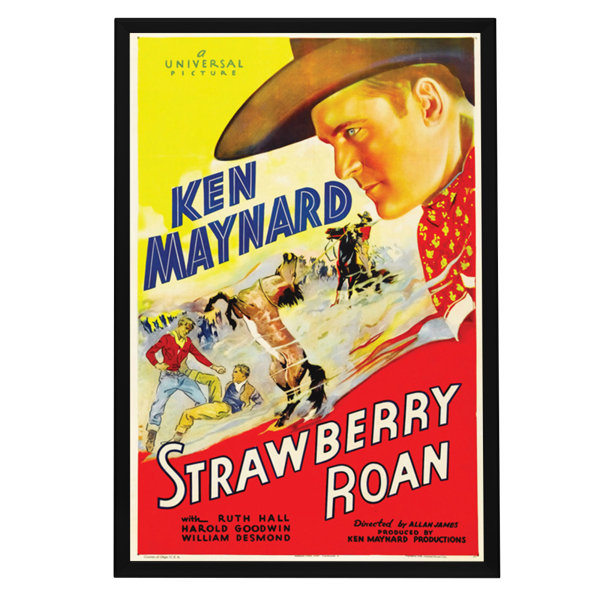 Trinx " Strawberry Roan 1933 " on Paper | Wayfair