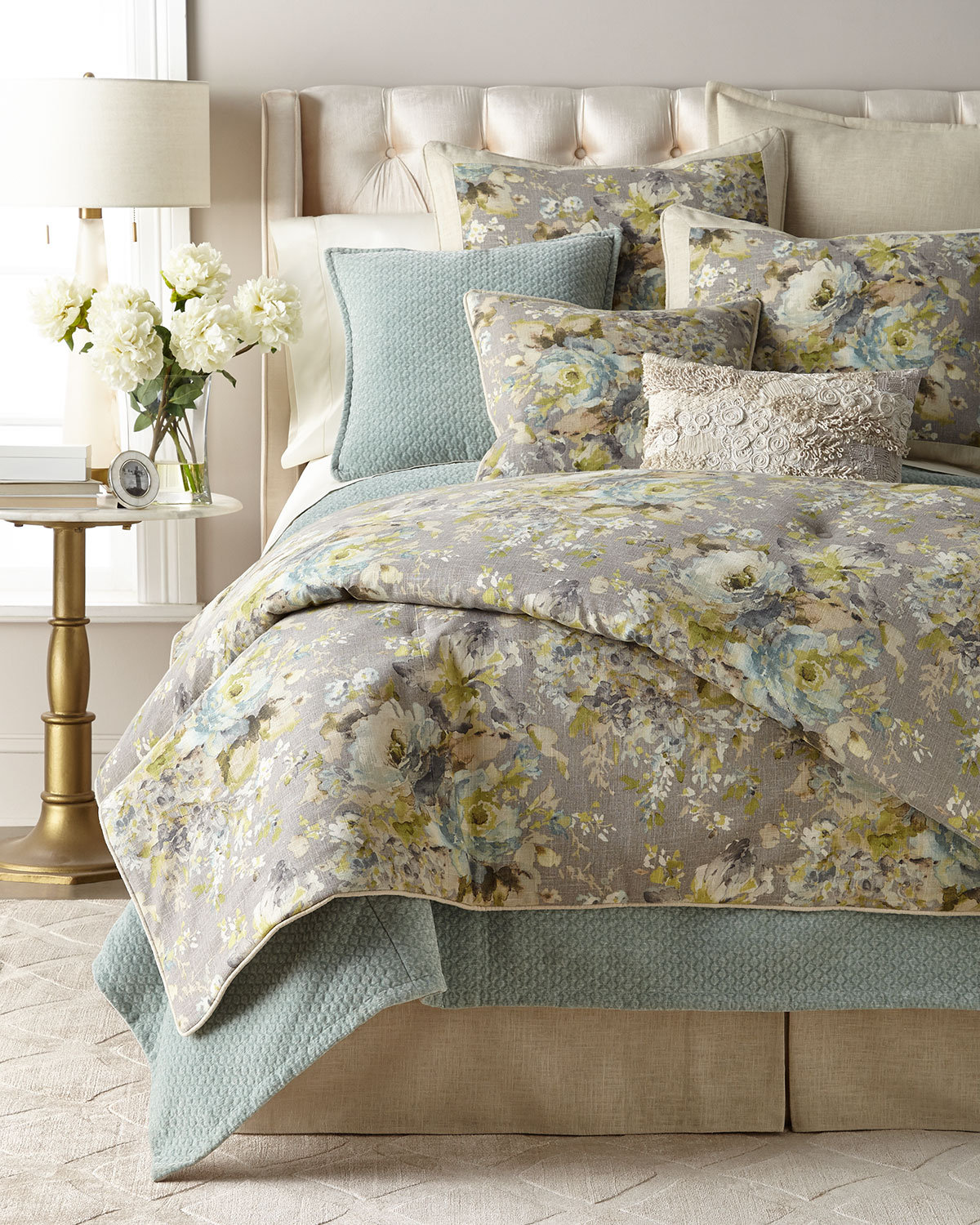 Sherry Kline GREYSTONE VELVET COVERLET | Wayfair