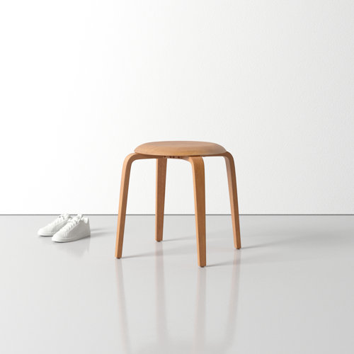 AllModern Manufactured Wood Accent Stool & Reviews | Wayfair