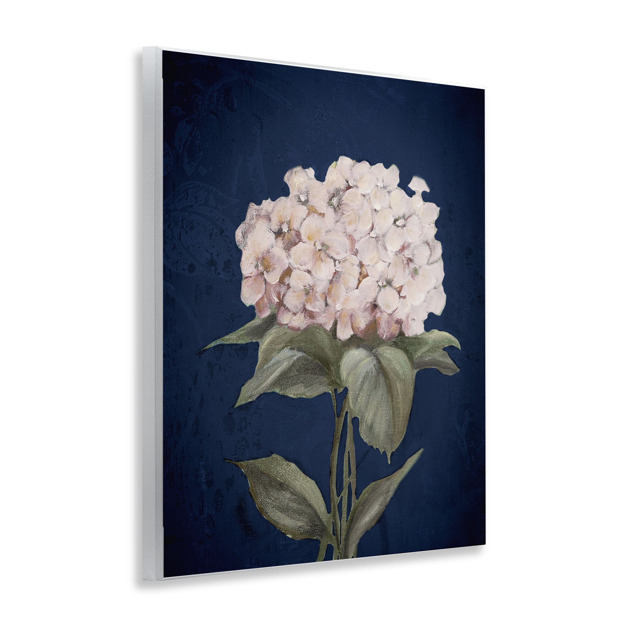 Stupell Industries Single Hydrangea Bloom Wall Plaque Art by Patricia ...
