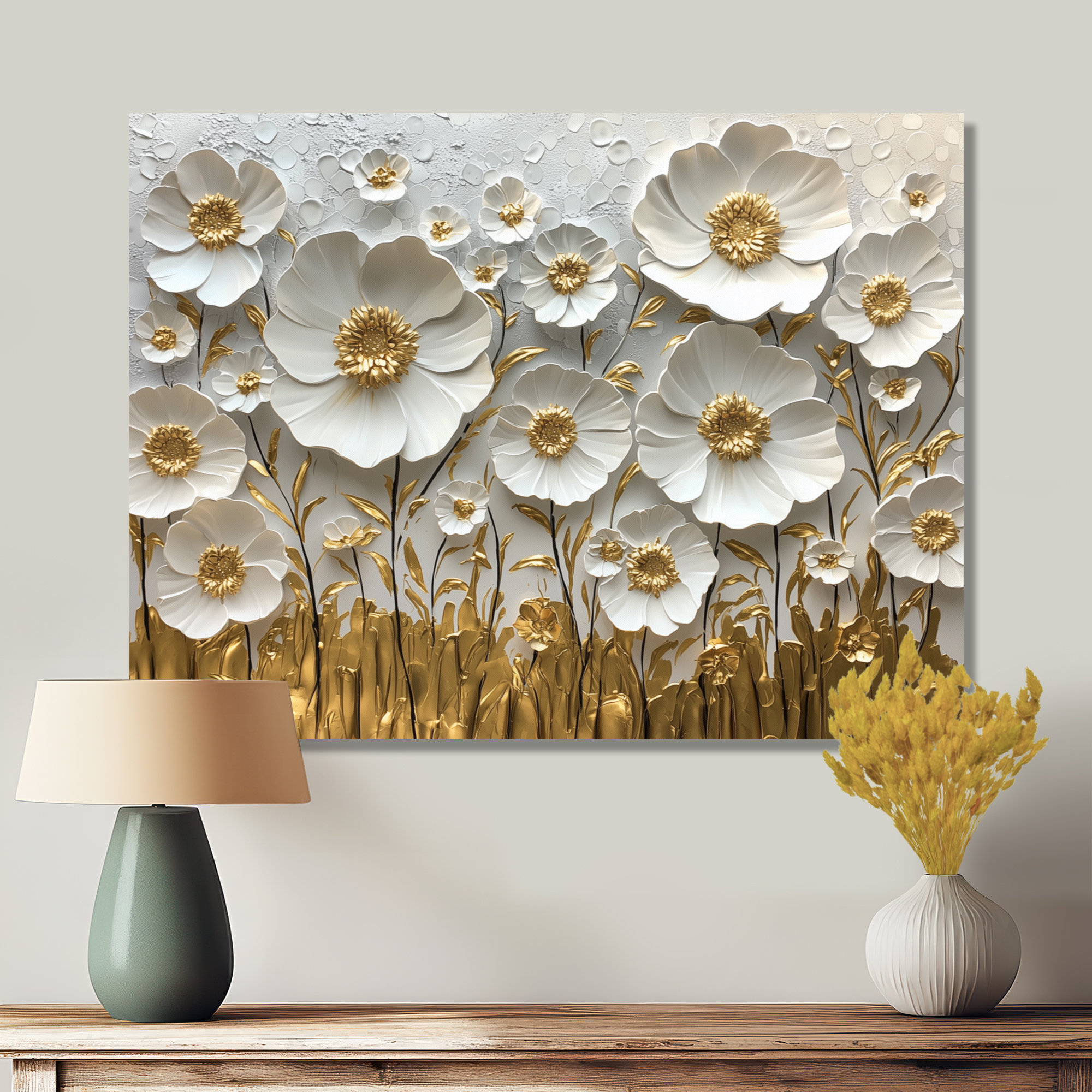 House of Hampton® Monfiston - Floral Wall Art | Wayfair