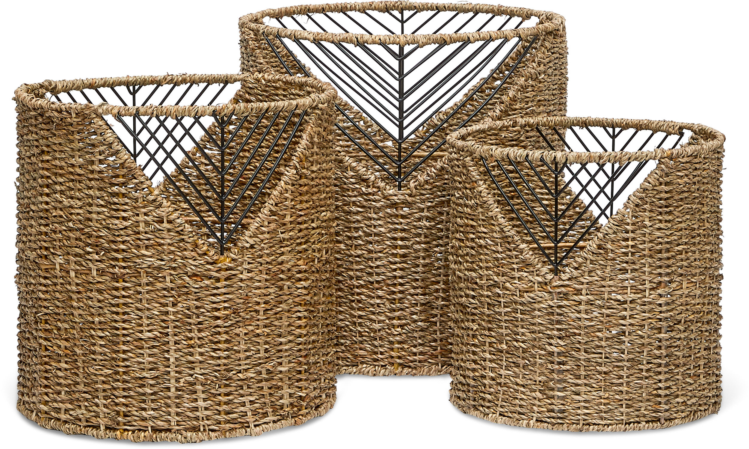 Adore Decor Shoshana Woven Basket & Reviews | Wayfair