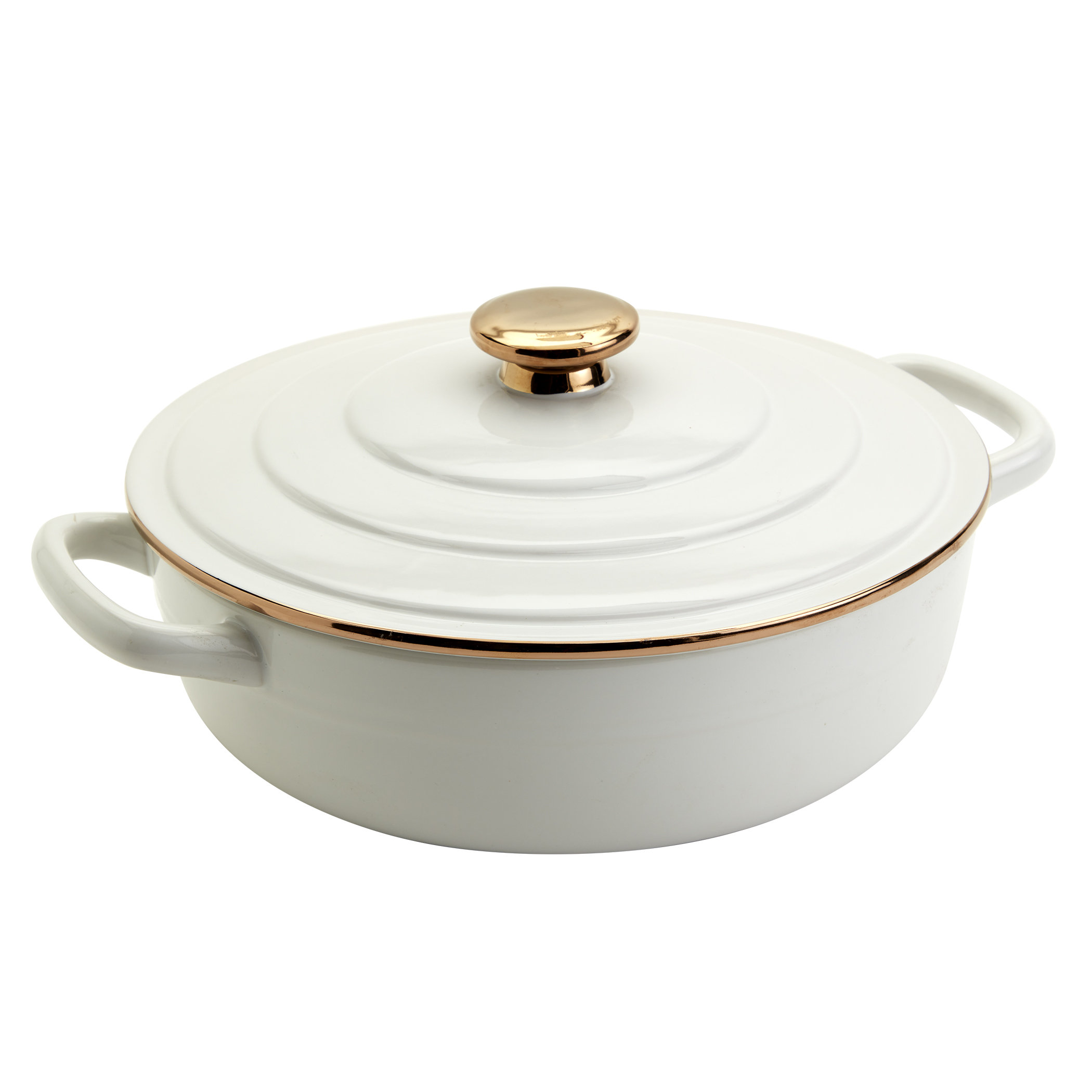 Denmark Tools for Cooks 3-Quart Stoneware Casserole Pan Baking Dish ...