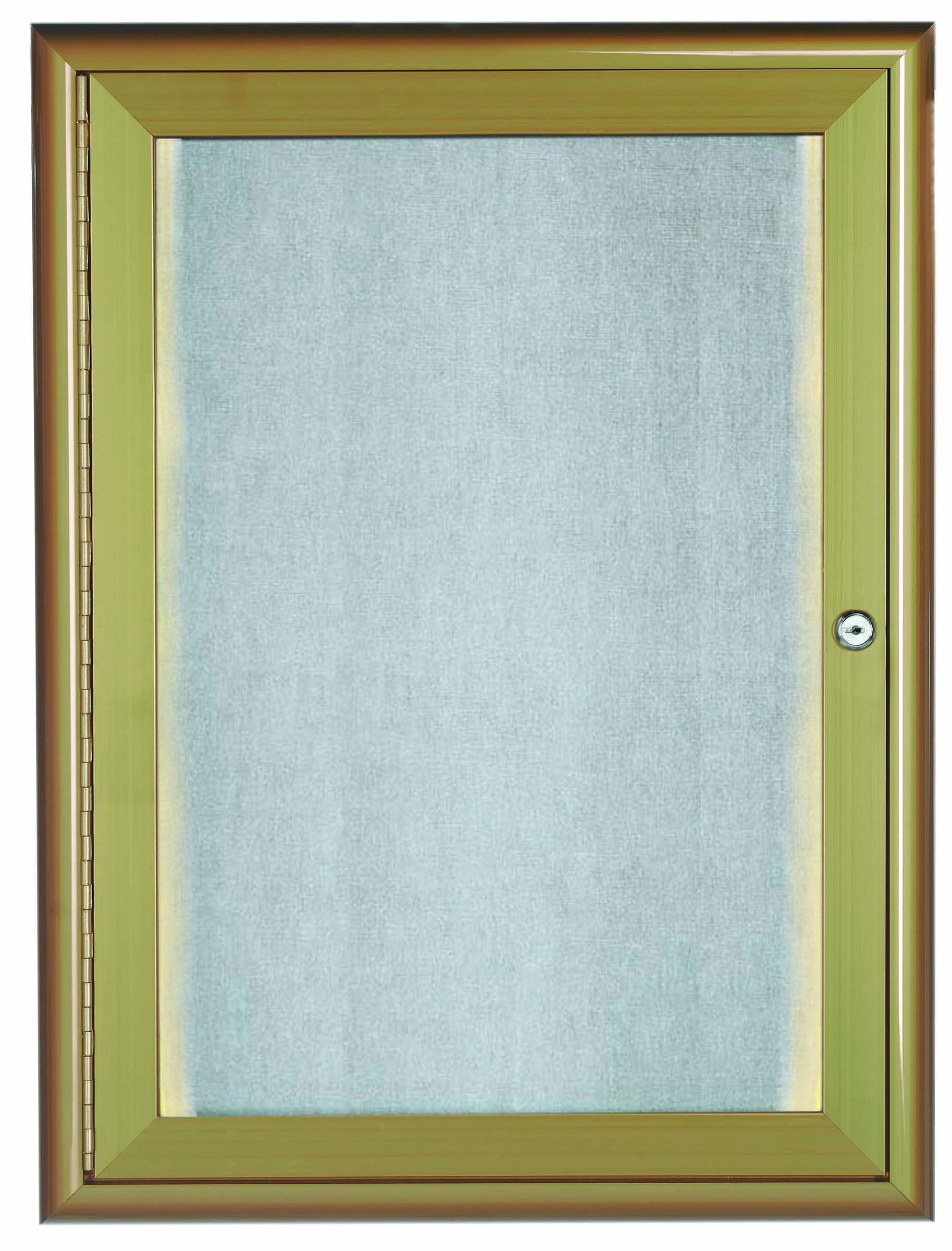 AARCO LED Lighted Enclosed Wall Mounted Bulletin Board | Wayfair