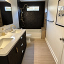 Bond Tile Auburn Ribbon 24 in. x 48 in. Porcelain Ribbed Wood Look Wall ...