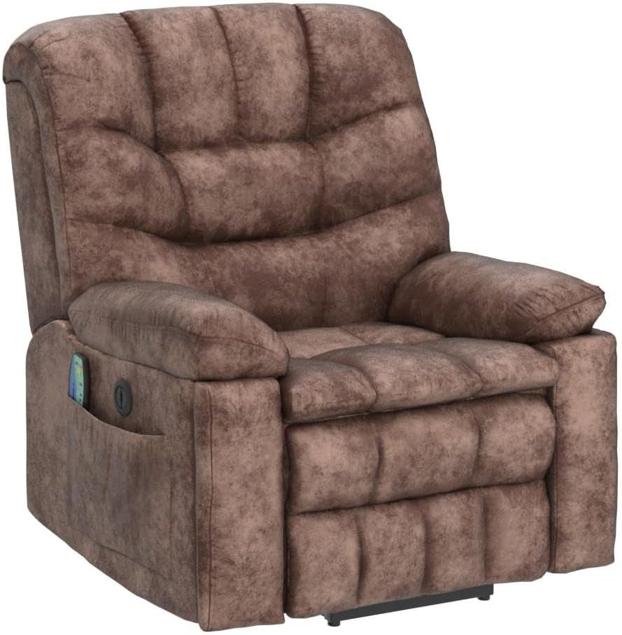 Latitude Run® Large Power Lift Recliner Chairs With Massage And Heat ...