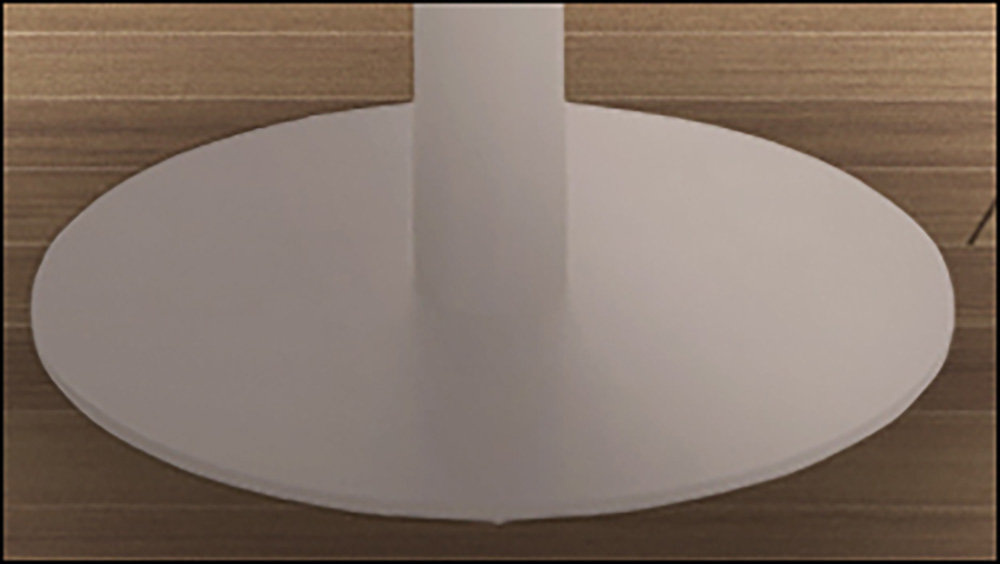 BFM Seating Uptown 1'' 24'' w Steel Round Table Base | Wayfair