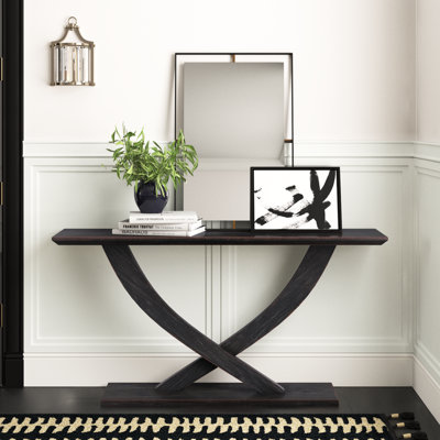 The Twillery Co.® Rametta 54'' Solid Wood Console Table & Reviews | Wayfair