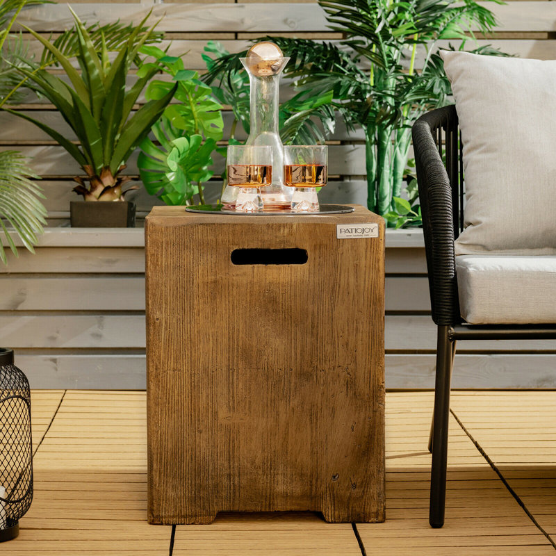 Wade Logan® Calmas Fire Pit Propane Tank Cover "& Reviews" | Wayfair