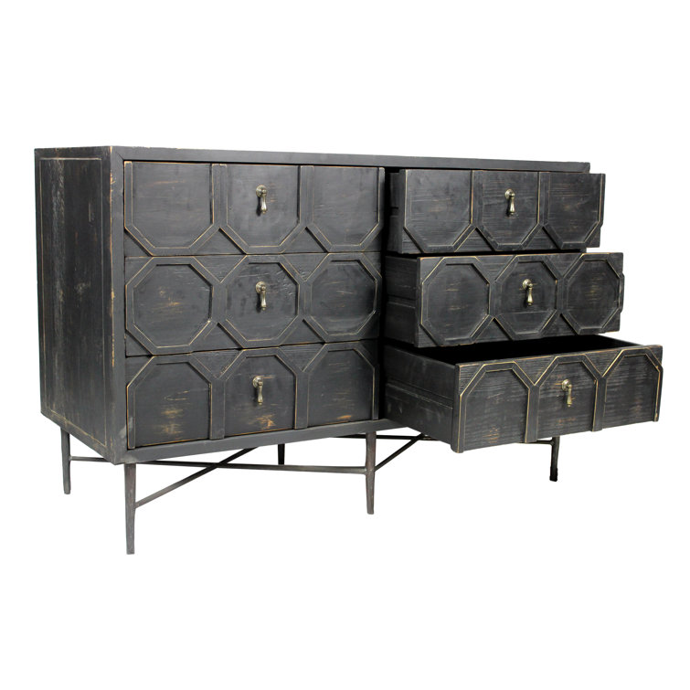Trent Austin Design® Jillian 6 - Drawer Dresser & Reviews | Wayfair