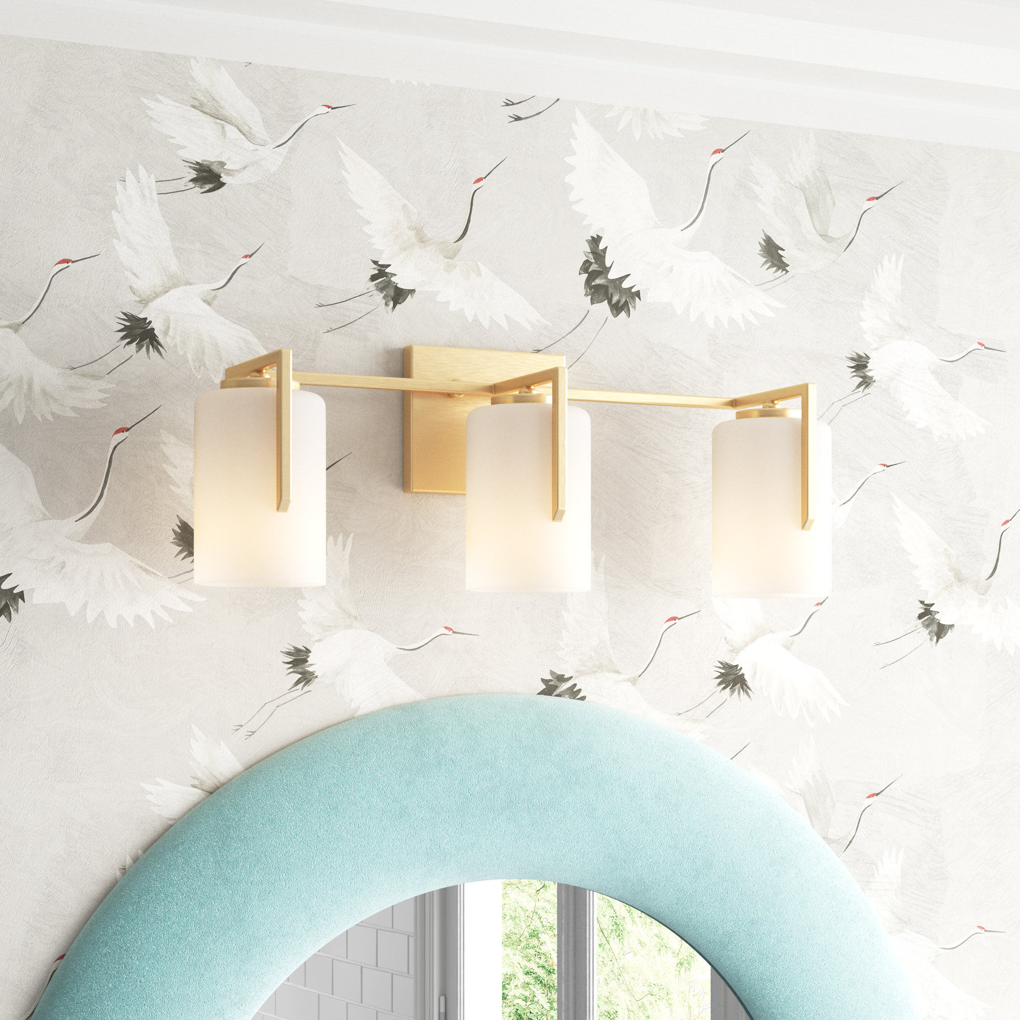 Joss & Main Roni 3 - Light Dimmable Vanity Light & Reviews | Wayfair