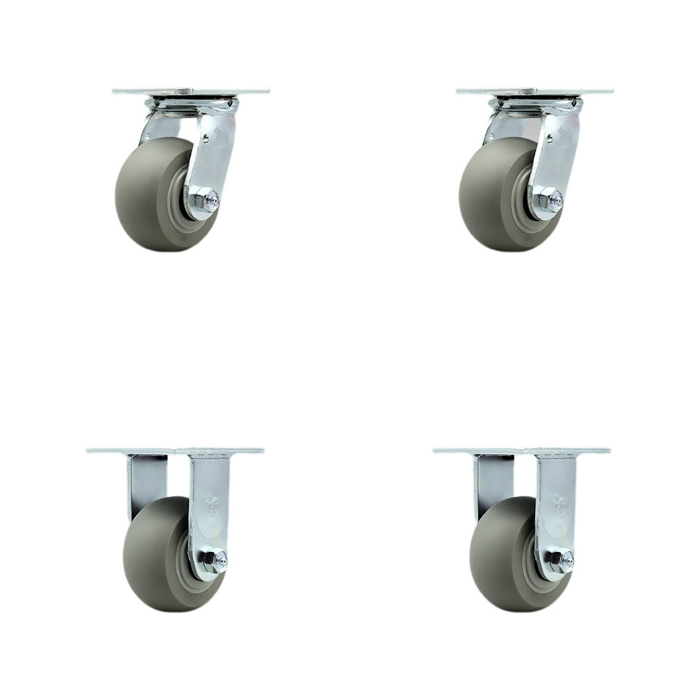 Service Caster Thermoplastic Caster | Wayfair